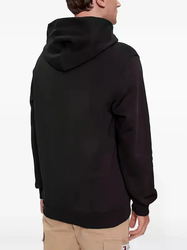 Tommy Hilfiger Logo Hoodie - Black
