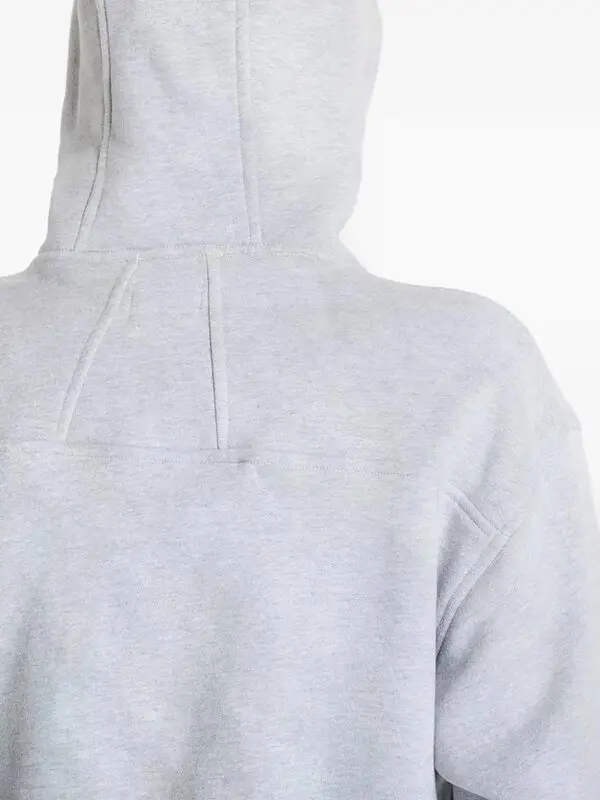 Rhude Classic Full-zip Hoodie - Grey