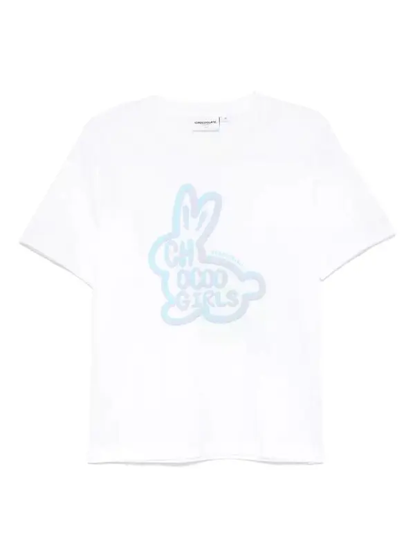 CHOCOOLATE Graphic-print T-shirt - White