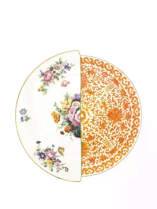 SELETTI Hybrid Olivia Bread Plate - Orange
