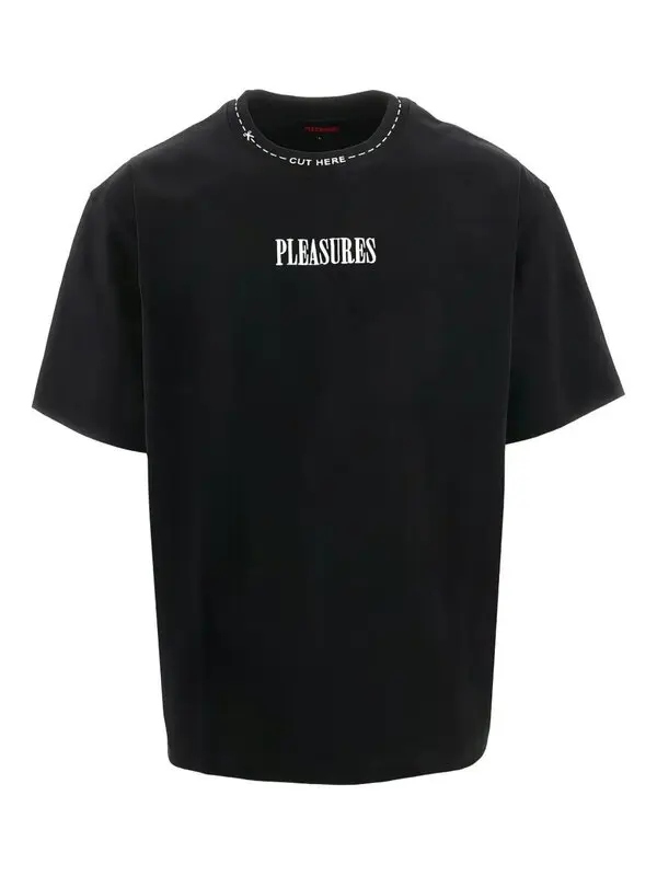 PLEASURES Cut Here T-shirt