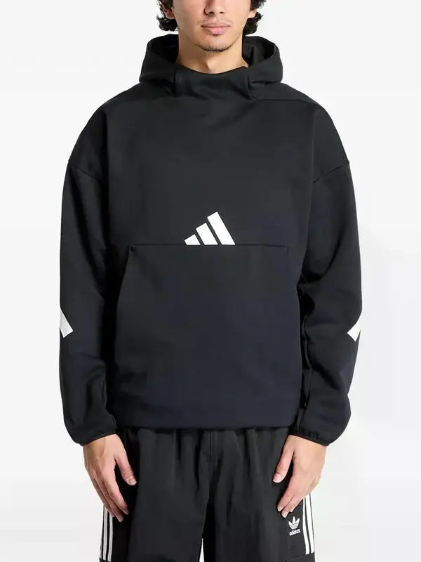 Adidas Logo-print Hoodie