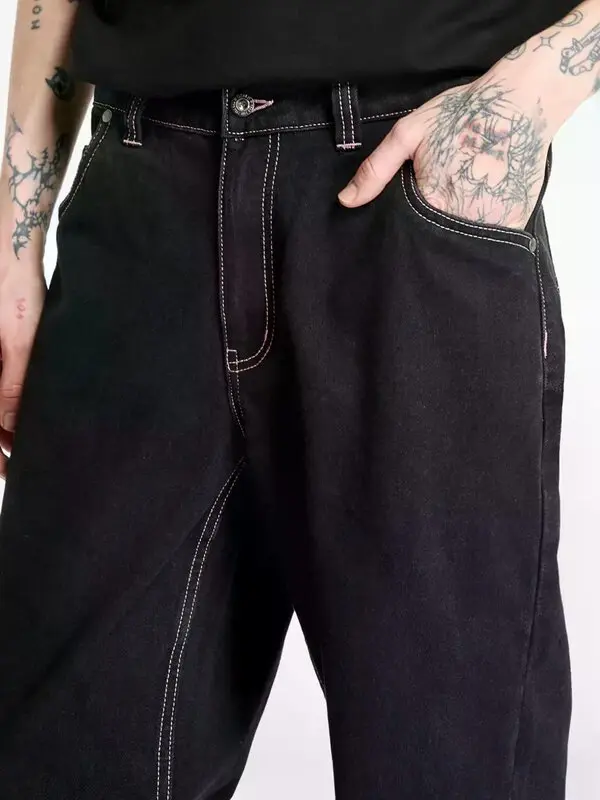 DIME Logo-patch Jeans