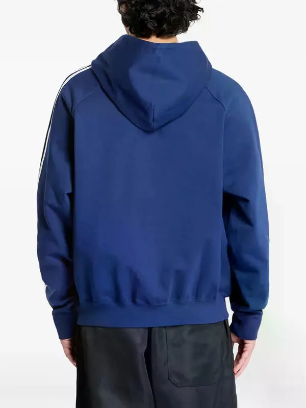 Y3 Hoodie With 3-stripe Detail