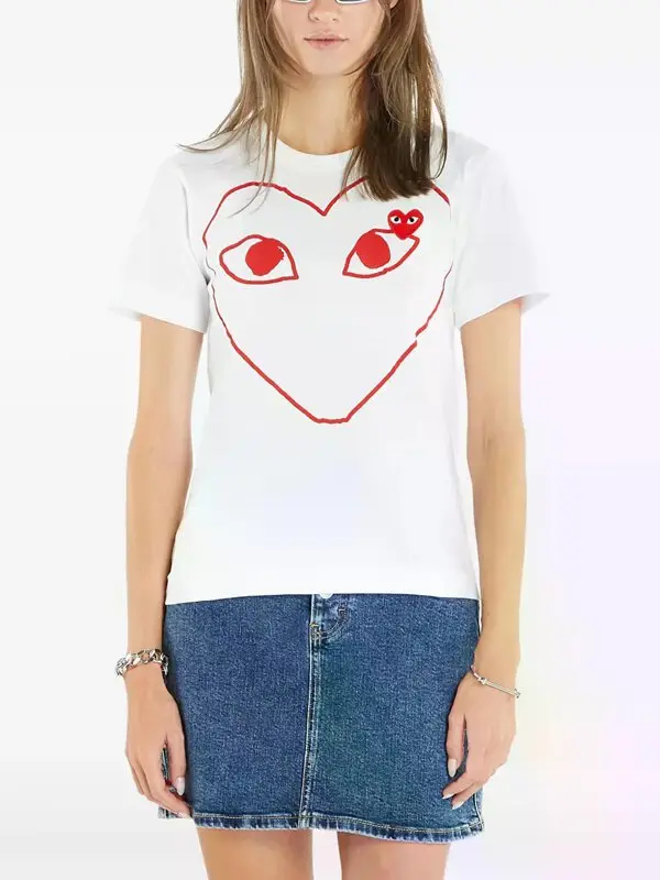 Play Comme Des Garcon Cotton T-shirt