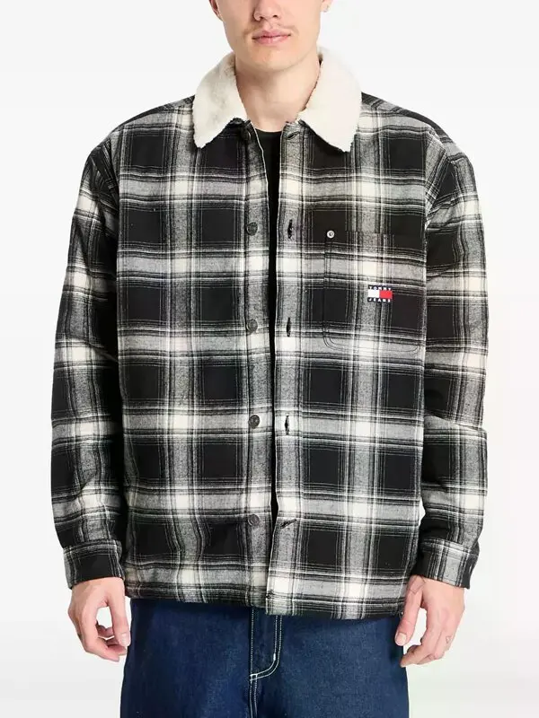 Tommy Hilfiger Checkered Shirt Jacket