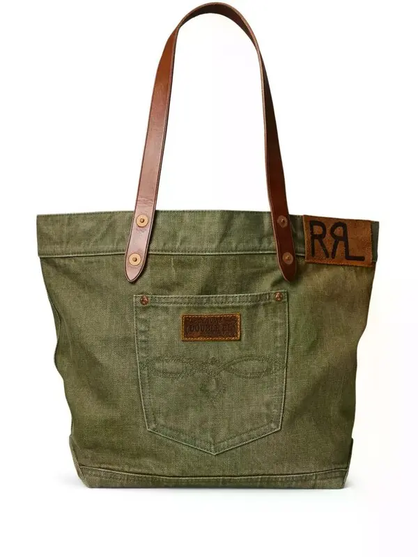 Ralph Lauren Olsen Medium Tote Bag - Green