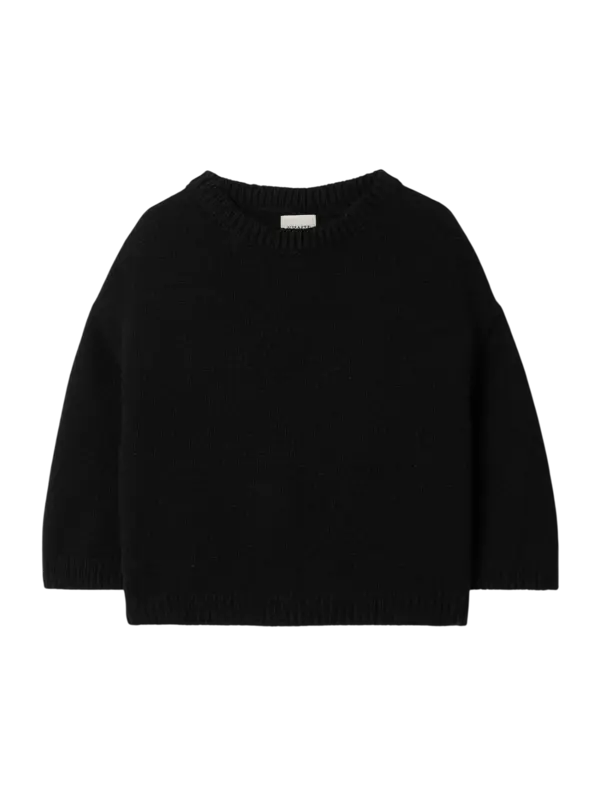Khaite Sabina Cashmere Sweater - Black