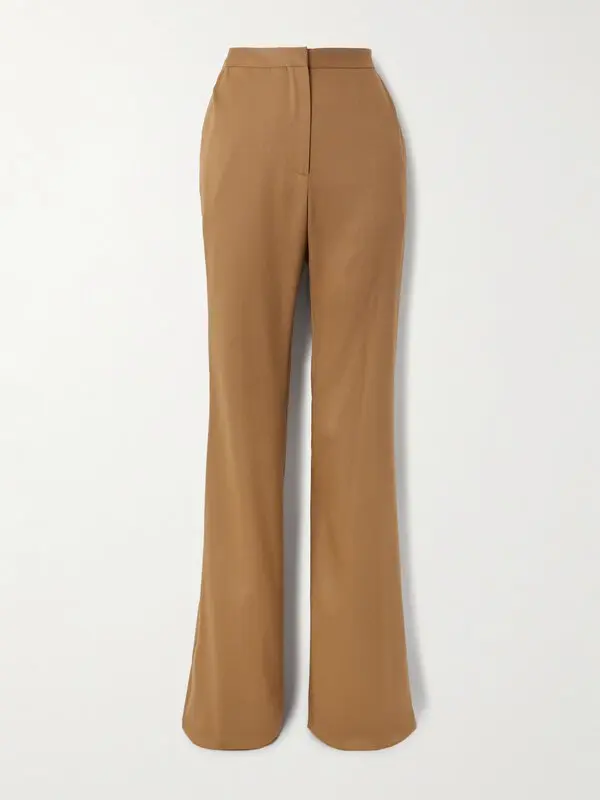 Altuzarra Sonny Stretch-wool Flared Pants