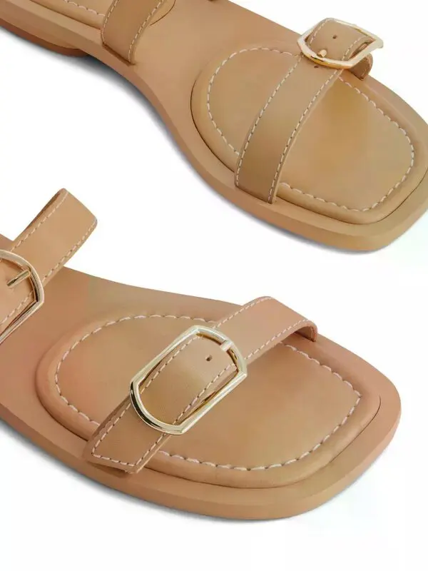 Bernardo 1946 Arta Double-buckle Flat Sandals