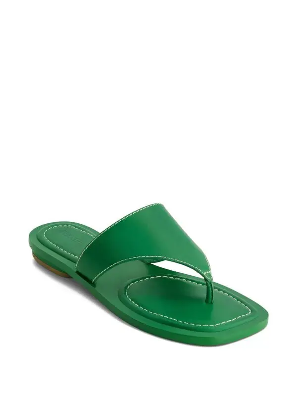 Bernardo 1946 Thong Sandals - Green