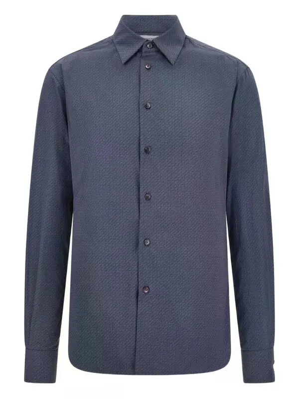 FERRAGAMO Micro-patterned Shirt