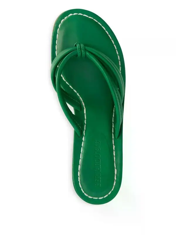 Bernardo 55 Miami Strappy Sandals - Green
