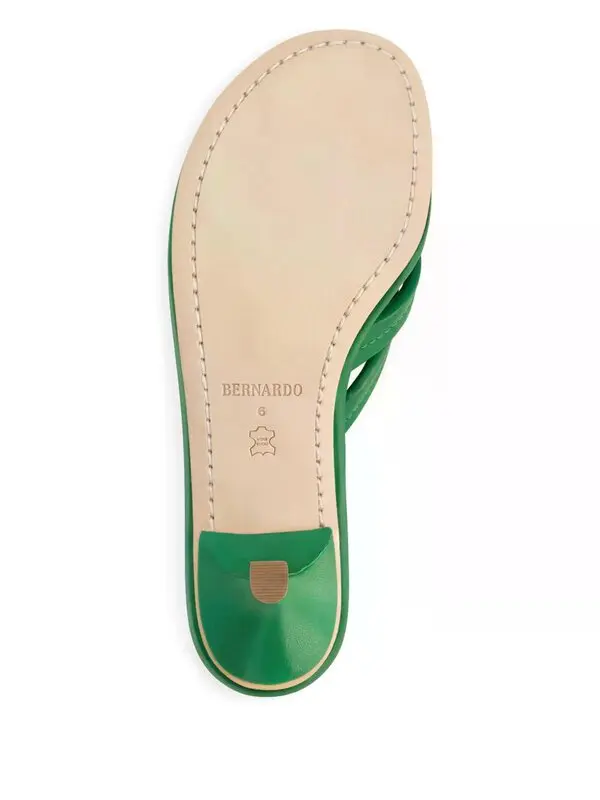 Bernardo 55 Miami Strappy Sandals - Green