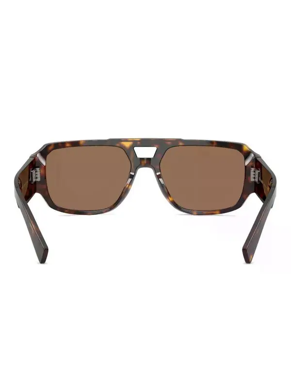 Dolce & Gabbana Pilot Frame Sunglasses - Brown