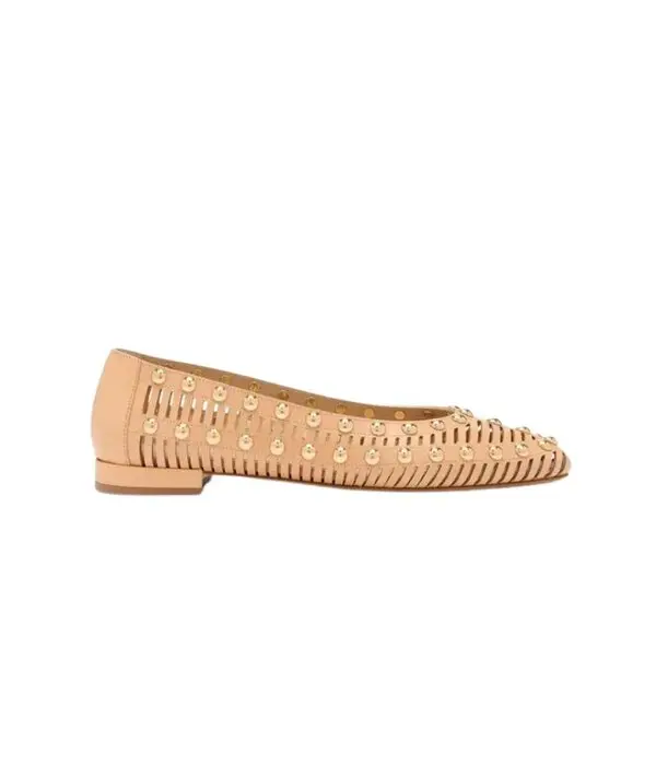 Ulla Johnson Bijou Studded Ballerinas