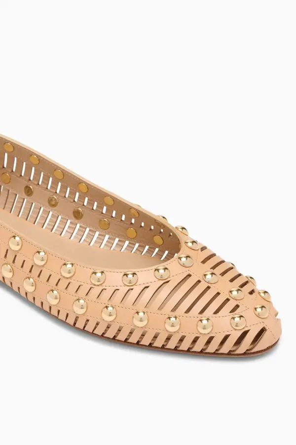Ulla Johnson Bijou Studded Ballerinas