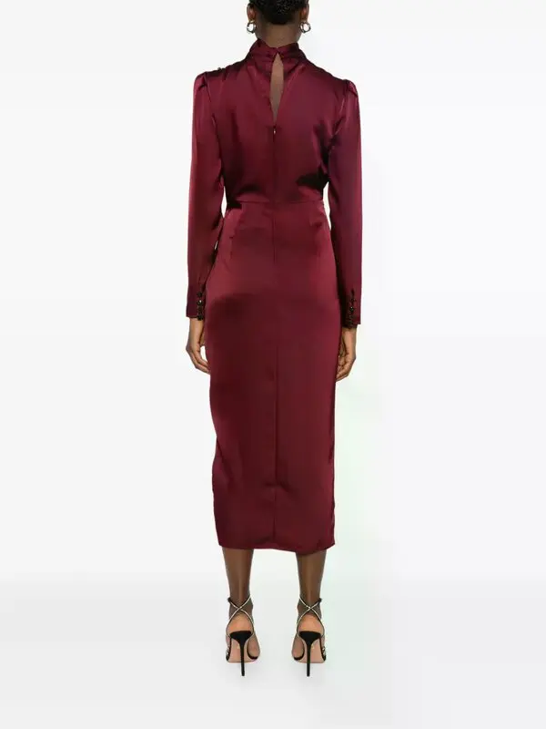 SELF-PORTRAIT Gathered Detail Dress