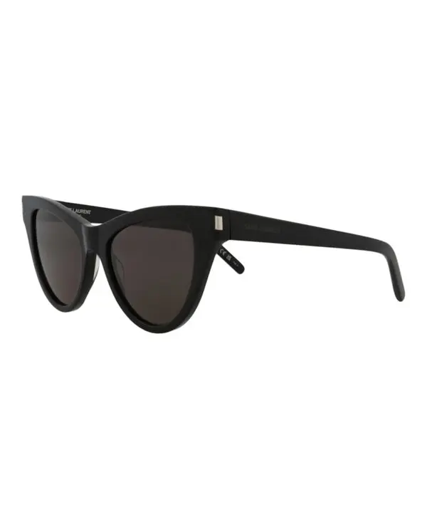 Saint Laurent Cat Eye Sl425 Sunglasses - Black/black (sl425