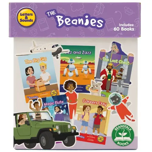 JUNIOR LEARNING The Beanies Diversity Boxed Set 60 Book Library - Multicolored