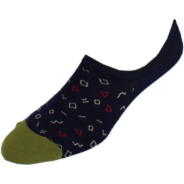 DEAD SOXY Distinct No-show Premium Novelty Socks - Dark Blue