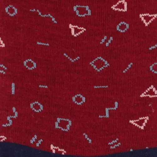 DEADSOXY Distinct No-show Premium Novelty Socks - Red