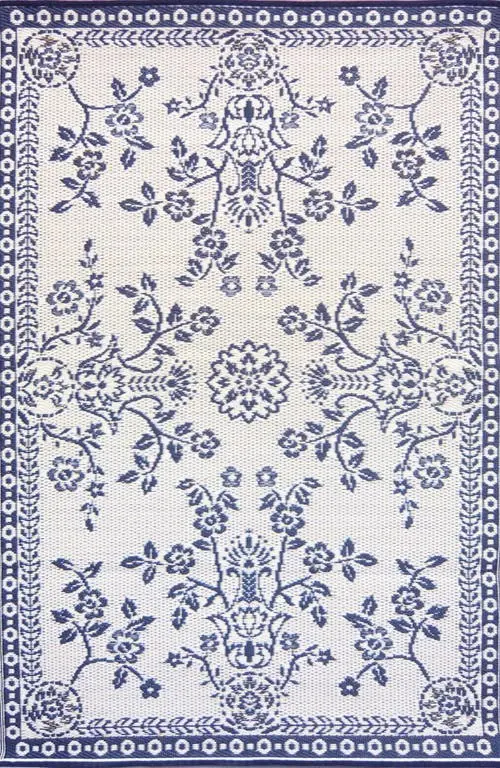 MAD MATS Garland Blue & White