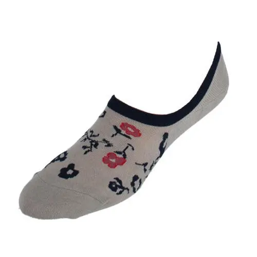 DEADSOXY Floral No-show Socks