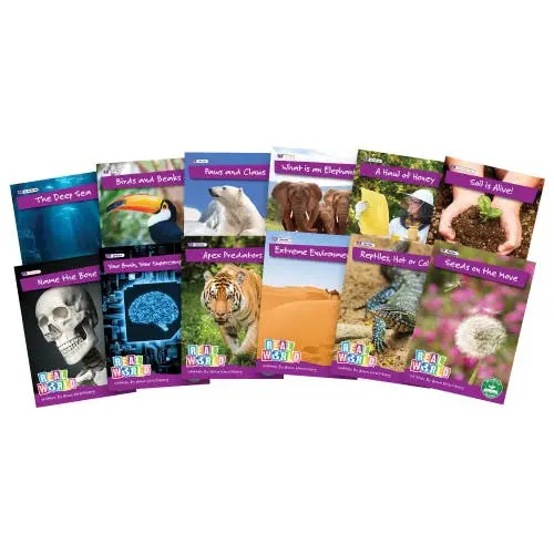 JUNIOR LEARNING Real World Phase 5 Hilo Decodable Books