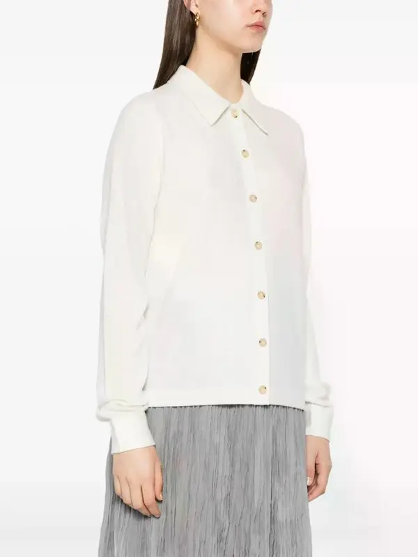 TOTEME Cashmere Cardigan - White