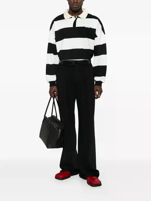 Rhude Striped Polo Shirt
