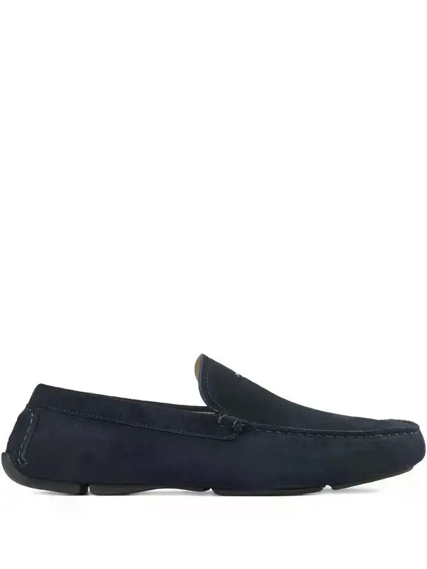 JIMMY CHOO Stanly Suede Loafers - Blue