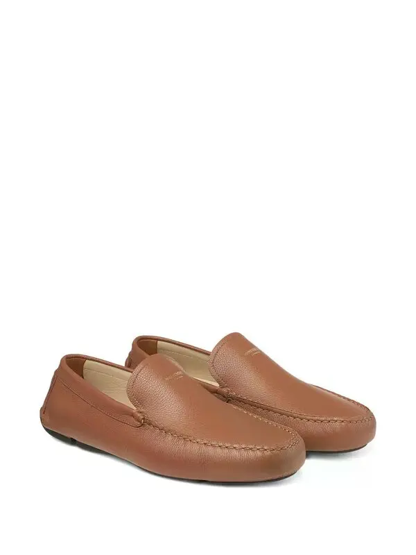 JIMMY CHOO Stanly Driver Loafers - Brown