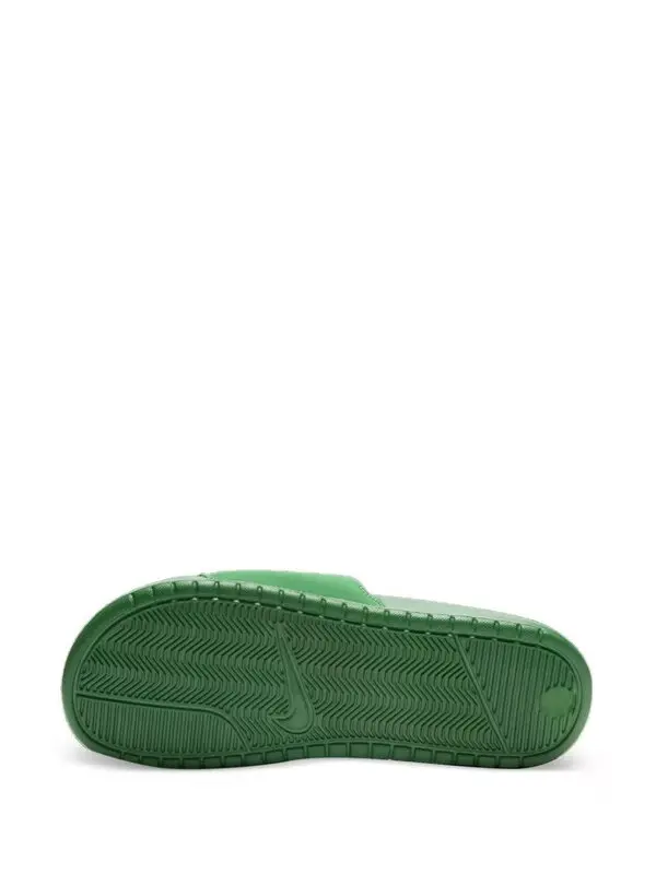 Nike Benassi Pine /sail Slides - Green