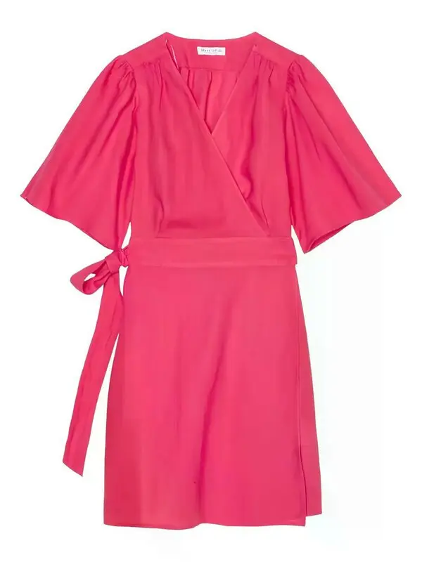 Marc O'polo Flutter-sleeved Wrap Dress
