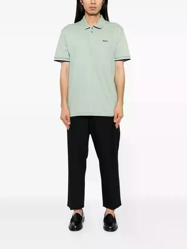 BOSS Cotton-blend Polo Shirt - Green