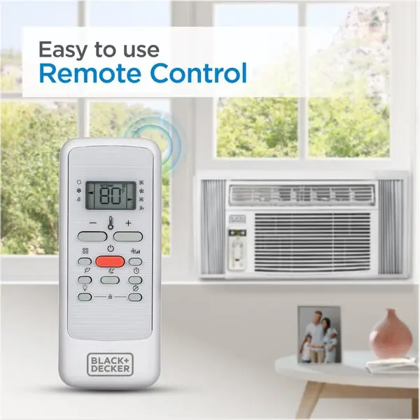 BLACK + DECKER Bd12wt6 Window Air Conditioner With Remote Control