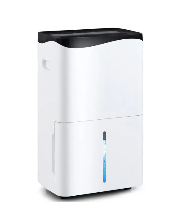 VOLENCA 100-pint Dehumidifier With Smart App And Alexa Control For Home And Basements - White
