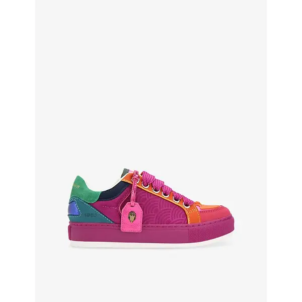 Kurt Geiger Southbank Tag Suede Low-top Sneakers