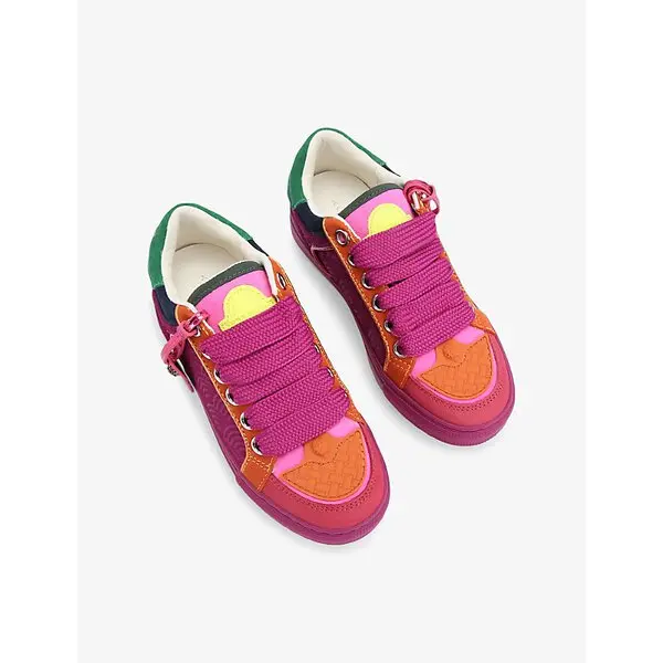 Kurt Geiger Southbank Tag Suede Low-top Sneakers