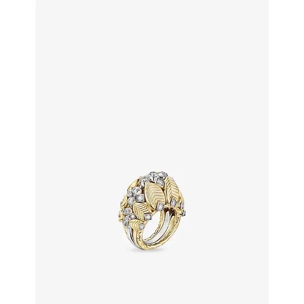 CARTIER Grain De Café Diamond Ring - Gold