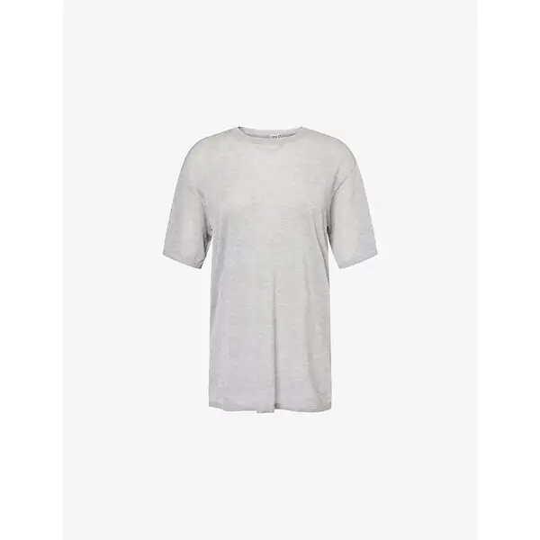 TOTÊME Round-neck Cashmere-blend Knitted Top