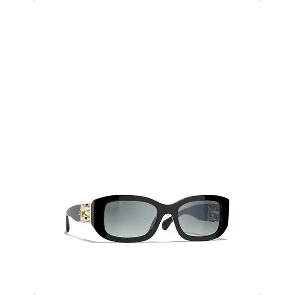 Chanel Oval Sunglasses