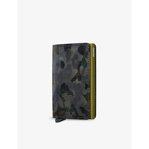 SECRID Slimwallet Woven Billfold Wallet - Moss