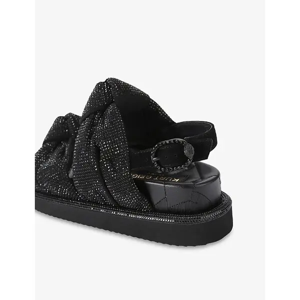 Kurt Geiger Orson Knot Woven Sandals