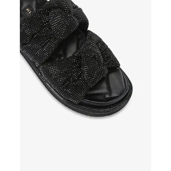 Kurt Geiger Orson Knot Woven Sandals