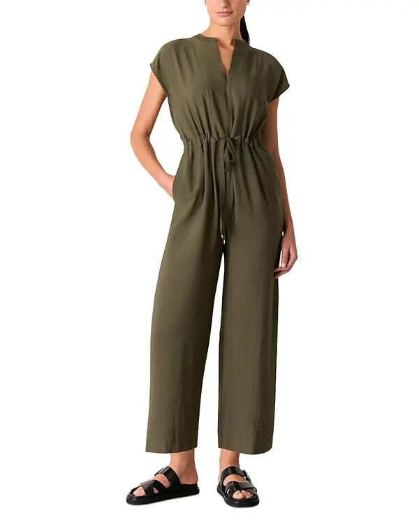 Whistles Hollie Jumpsuit - Khaki