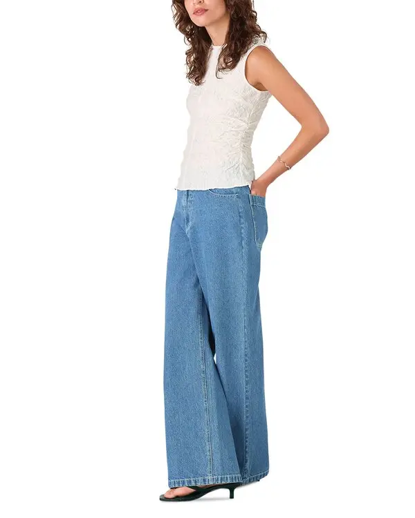 Whistles Relaxed Straight Leg Jeans - Denim