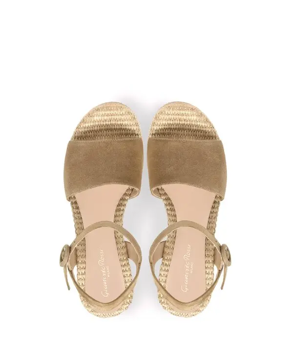 GIANVITO ROSSI Carol Sandals - Camel