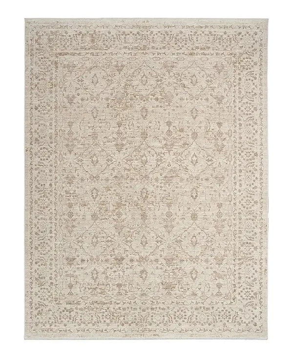 NOURISON HOME Shadows Shw05 Area Rug, 9' X 12 - Ivory/green